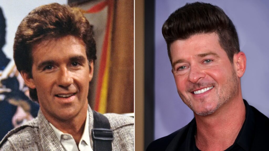 Robin Thicke Performs Growing Pains Theme to Honor Late Father Alan ...