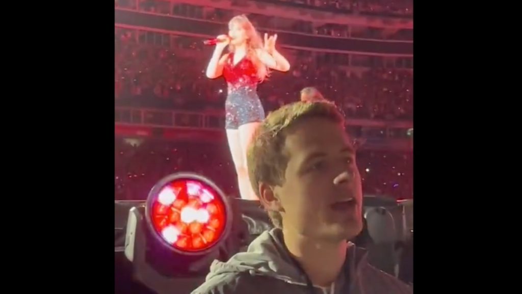Taylor Swift Fan Becomes Security Guard to Get Into “The Eras Tour ...