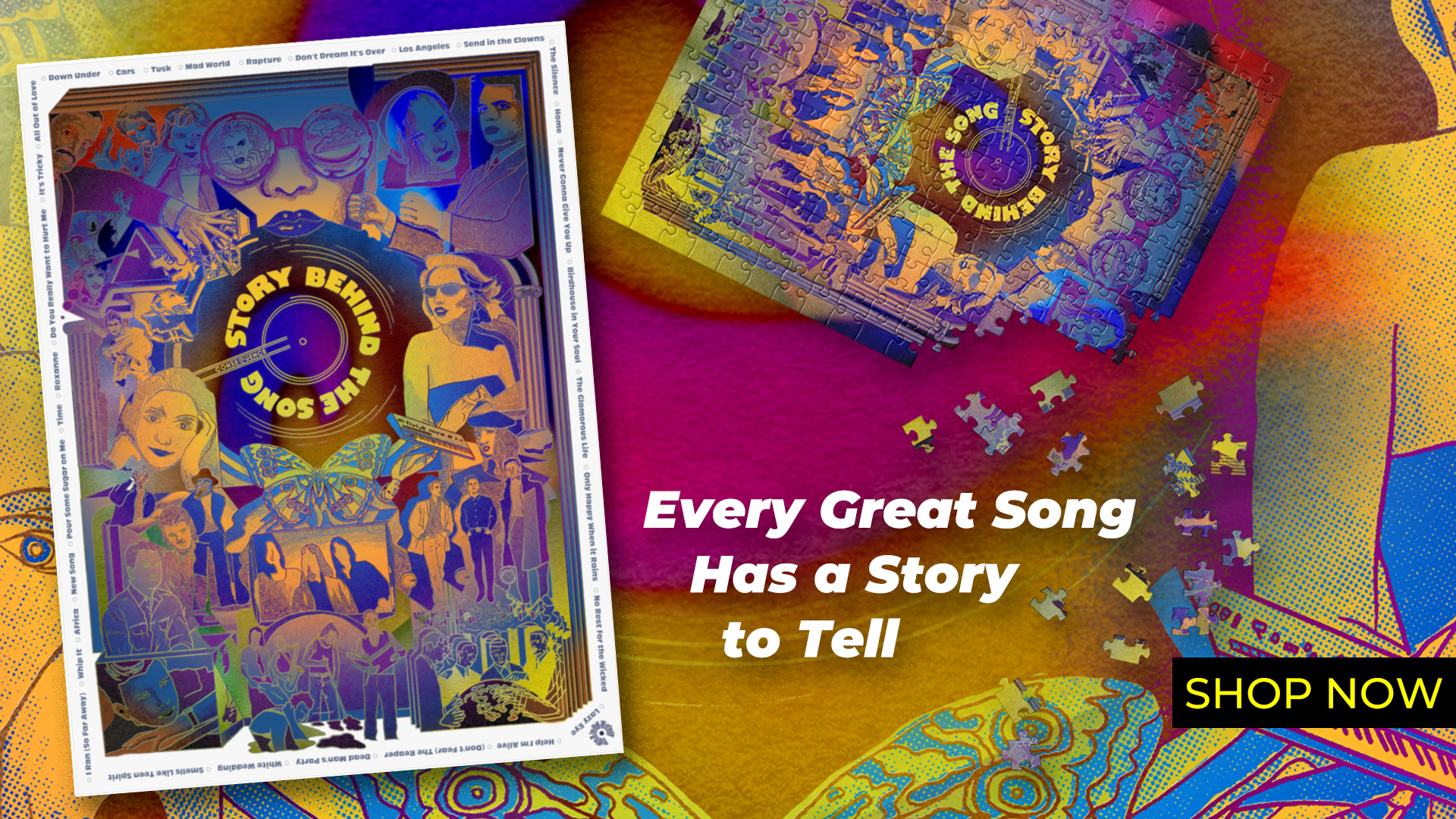 Bring the Story Home with The Story Behind the Song Podcast Posters and ...